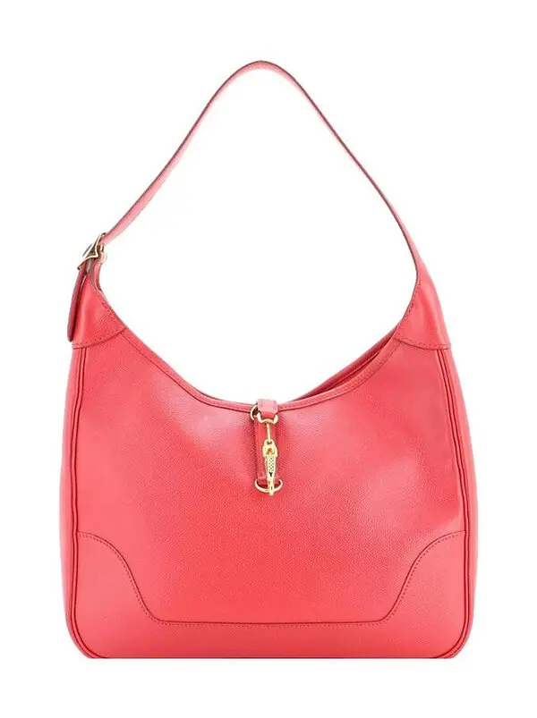 Hermès 31 Trim Ii Bag Courchevel - Red