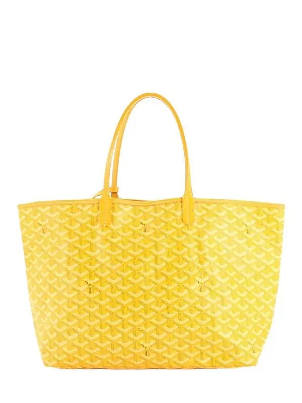 Goyard Pm Saint Louis Tote Coated Canvas - Yellow