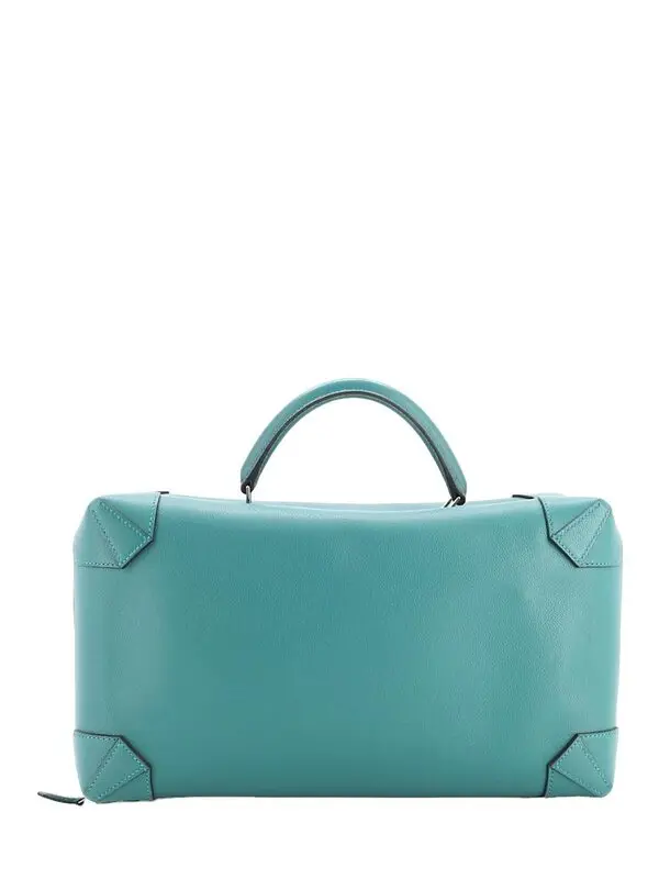 Hermès 37 Maxibox Bag Evercolor - Green