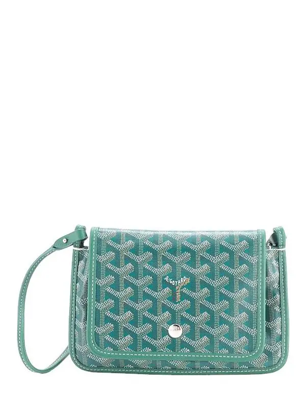Goyard Plumet Clutch Wallet Coated Canvas - Green