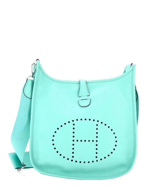 Hermès Pm Evelyne Gen Iii Epsom Bag - Blue