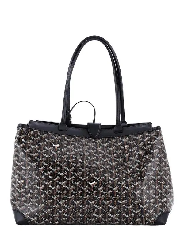 Goyard Pm Bellechasse Bag Coated Canvas - Black