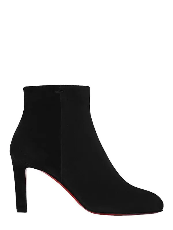 CHRISTIAN LOUBOUTIN Fannylove Booty Zip-up Ankle Boots - Black