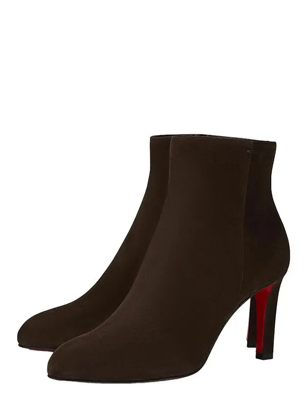 CHRISTIAN LOUBOUTIN Fannylove Booty Zip-up Ankle Boots - Cosme