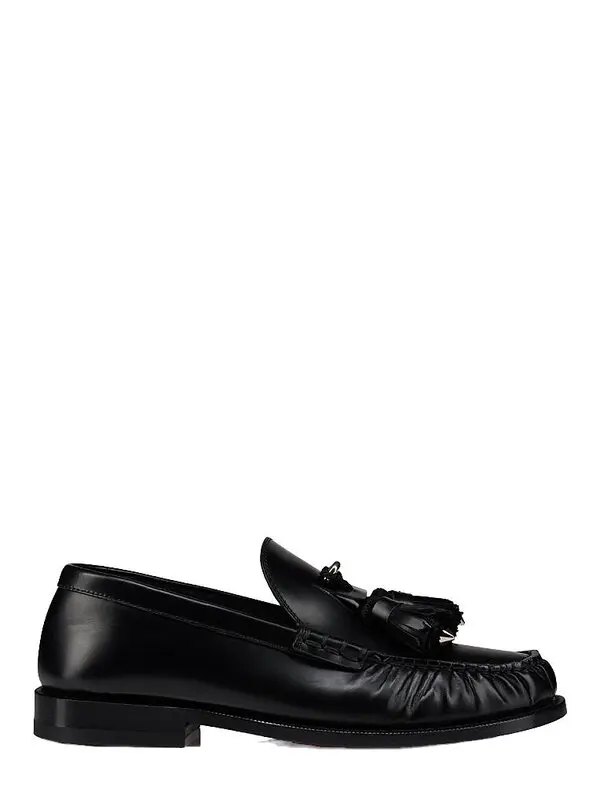 CHRISTIAN LOUBOUTIN Rochelle Loafer With Double Tassel Detail - Black