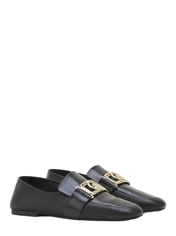 LANVIN Mother & Daughter Slip-on Loafers - Black