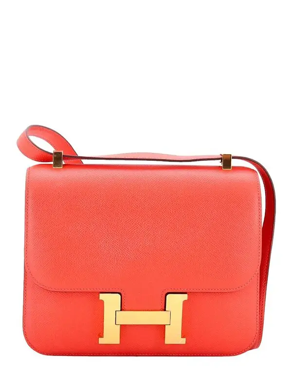 Hermès 24 Constance Bag Epsom - Red