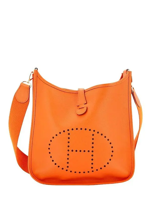 Hermès Pm Evelyne Bag Gen Iii Epsom - Orange