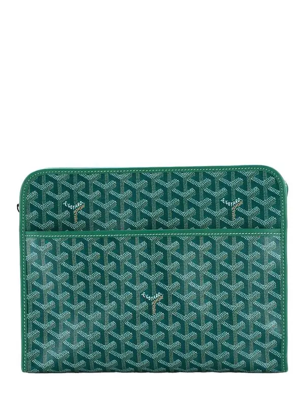 Goyard Gm Jouvence Toiletry Pouch Coated Canvas - Green
