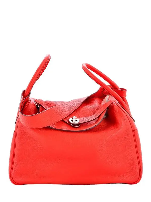 Hermès 34 Lindy Bag Clemence - Red