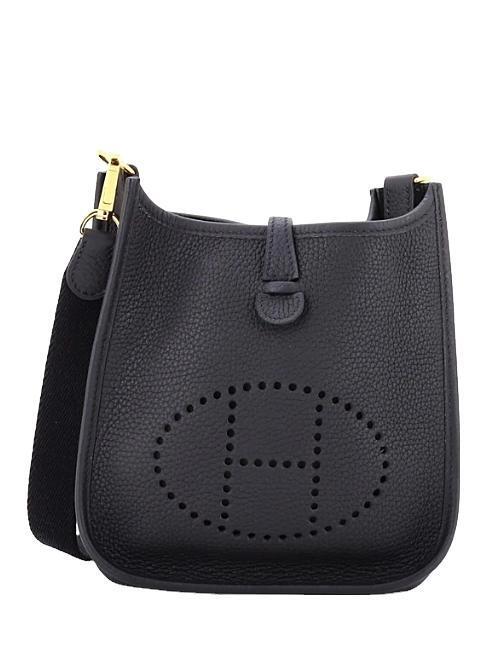 Hermès Tpm Evelyne Bag Gen Iii Clemence - Black