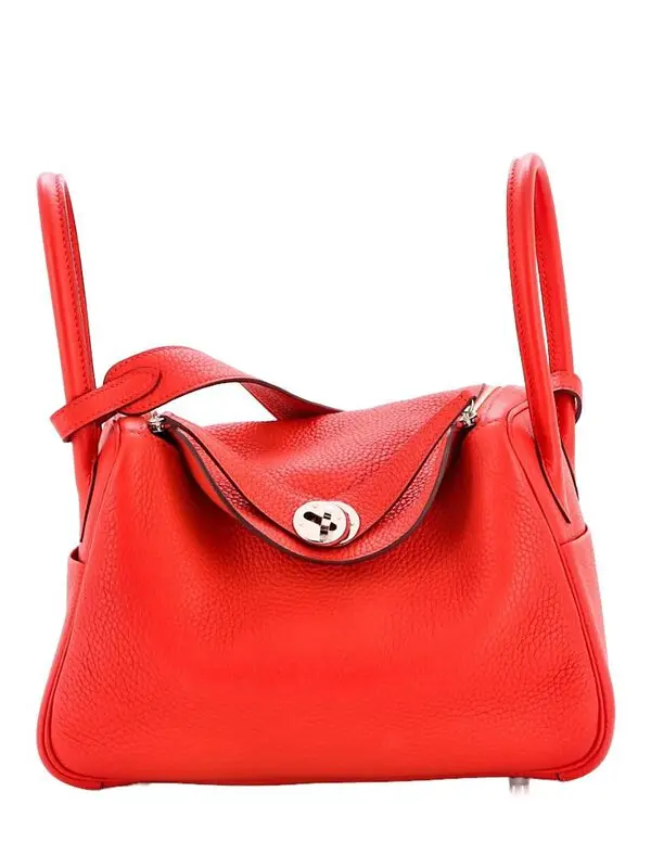 Hermès 26 Lindy Bag Clemence - Red