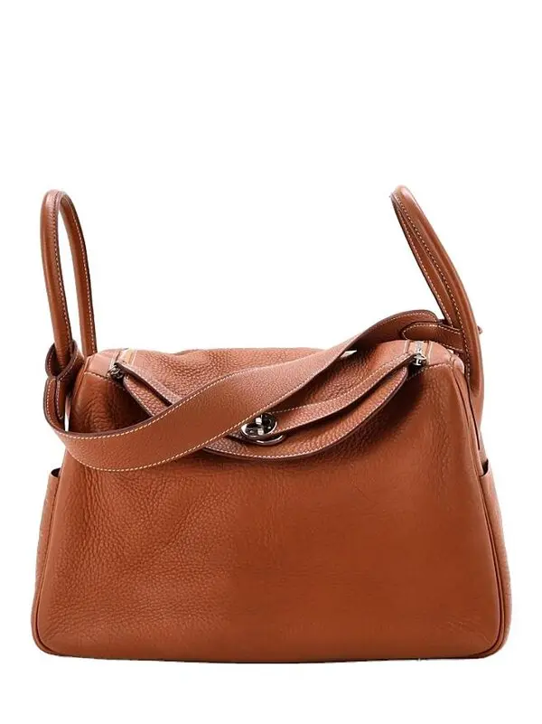 Hermès 34 Lindy Bag Clemence - Brown