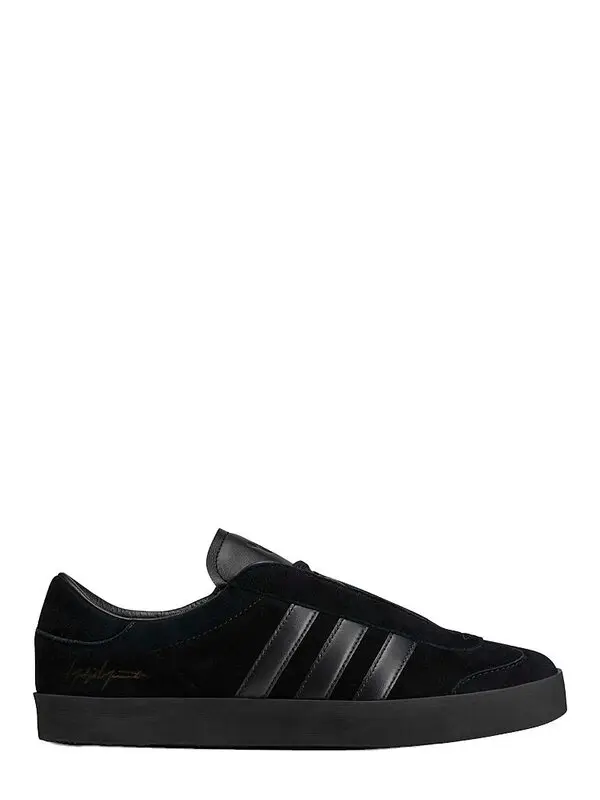 Y3 Gazelle Suede Lace-up Sneakers - Black