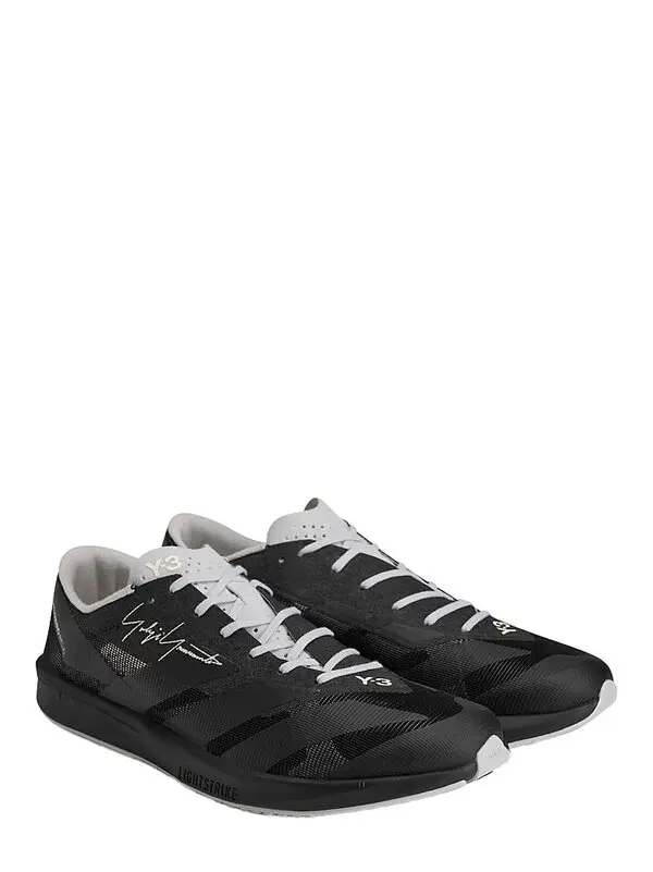 Y3 Adizero Rc6 Lace-up Sneakers - Black