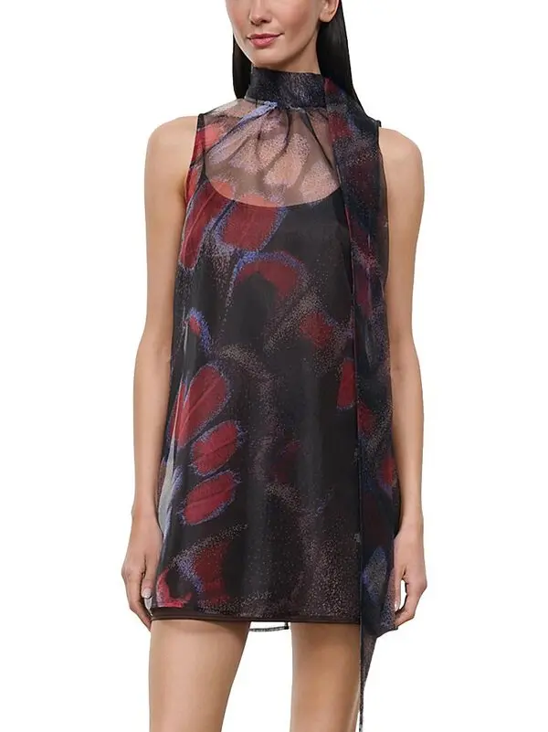 Staud Albee Mini Dress - Butterfly