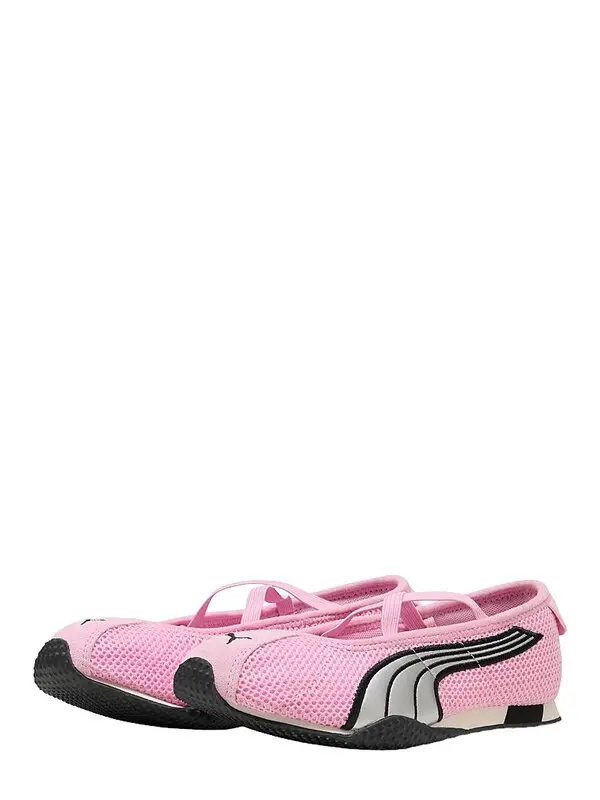 PUMA H-street Ballet Flats With Criss-cross Straps - Pink