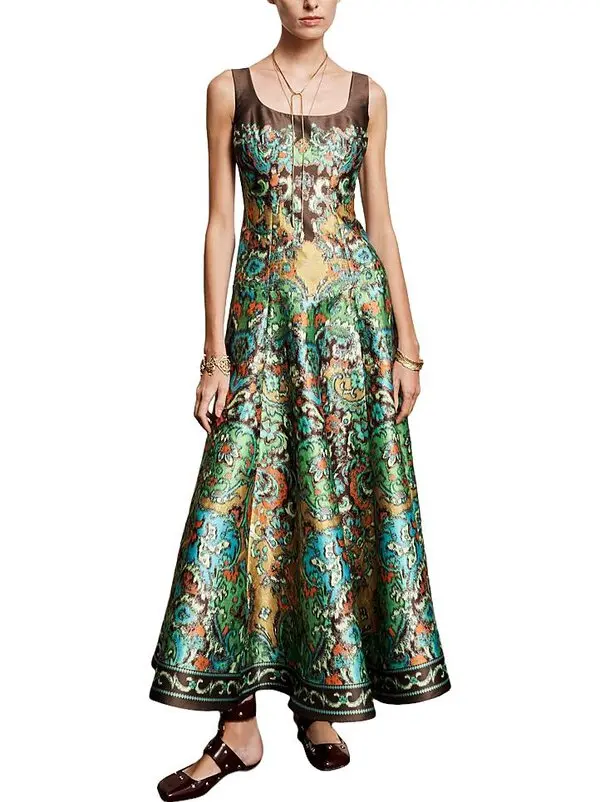 ALEMAIS Charlotte Sleeveless Gown - Multi