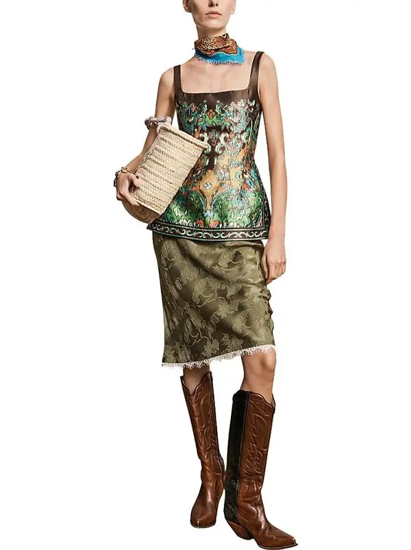 ALEMAIS Charlotte Sleeveless Printed Top - Multi