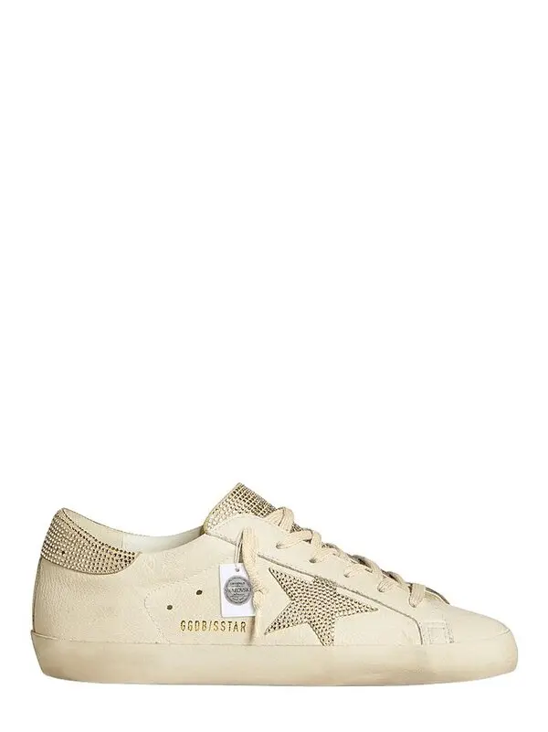 GOLDEN GOOSE Super Star Sneakers - White/beige
