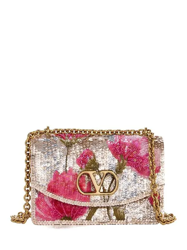 Valentino Garavani Embellished Shoulder Bag - Multi