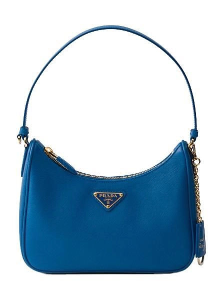 Prada Re-edition 2005 Saffiano Leather Mini-bag - Light Blue