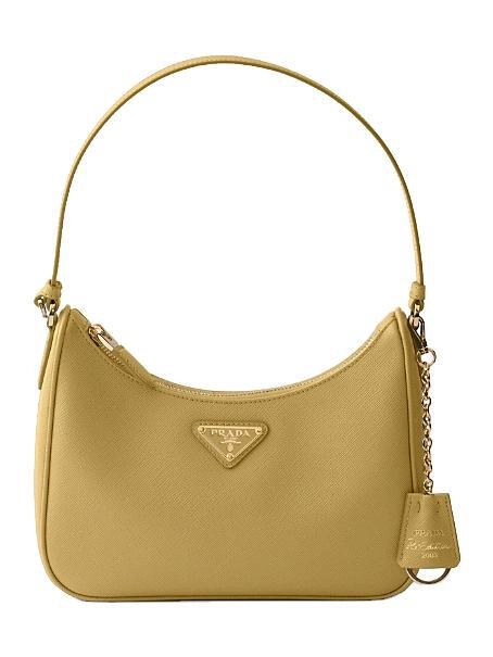 Prada Re-edition 2005 Saffiano Leather Mini-bag - Yellow