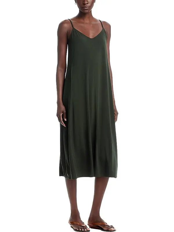 Eileen Fisher Lantern Cami Dress - Seaweed