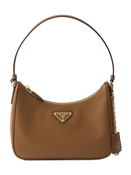 Prada Re-edition 2005 Re-nylon And Saffiano Mini Bag - Brown
