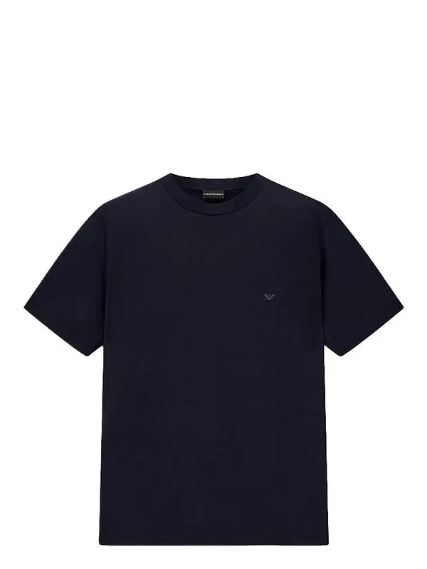 Emporio Armani Jersey Crewneck Tee - Navy