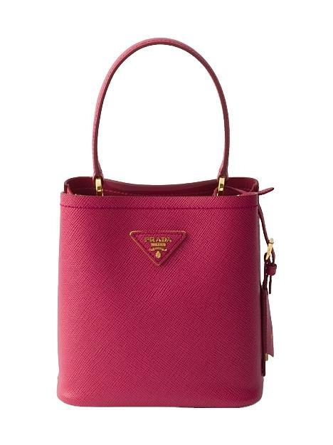 Prada Saffiano Leather Mini Bag - Pink