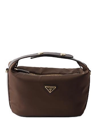 Prada Cherie Re-nylon Mini Bag - Brown