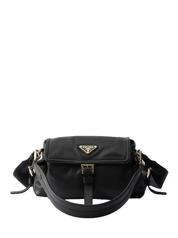 Prada Explore Nappa Leather Mini Bag - Black