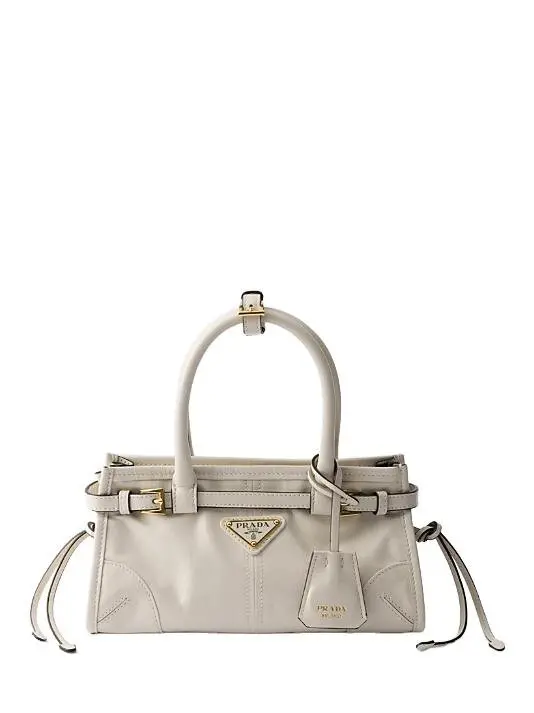 Prada Bonnie Leather Mini Bag - White
