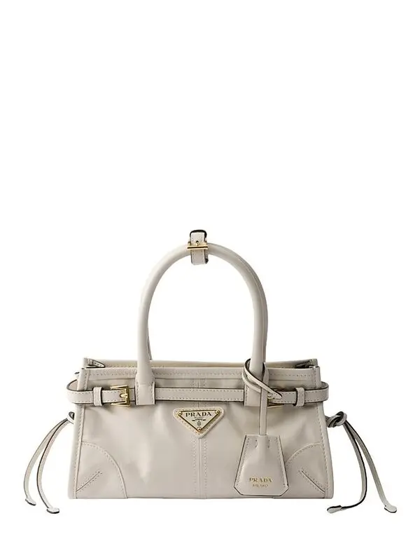 Prada Bonnie Leather Mini Bag - White