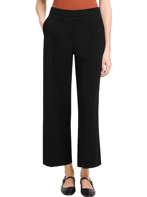 Theory Classic High Rise Ankle Pants - Black