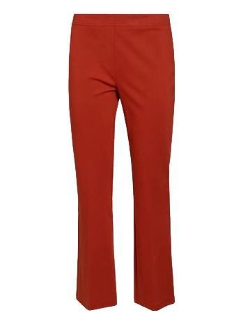JUCCA Viscose Blend Bootcut Trousers - Brown