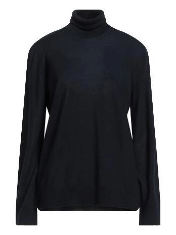 Emporio Armani Virgin Wool Turtleneck - Blue