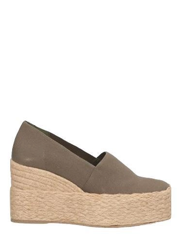 PALOMITAS BY PALOMA BARCELÓ Textile Fibers Espadrilles - Khaki