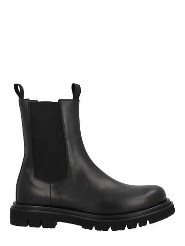 SEBOY'S Soft Leather Ankle Chelsea Boots - Black