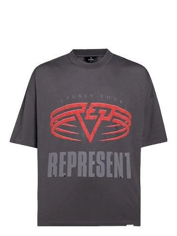 REPRESENT T-shirt Size Organic Cotton, Hemp - Grey