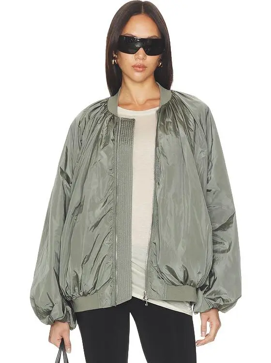 AGOLDE Raffi Bomber Jacket - Fern