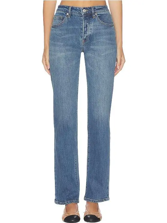 Good American Vintage Straight Jean In Blue - Westgate