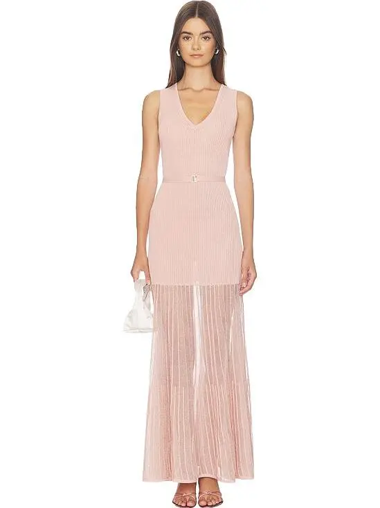 KARINA GRIMALDI Mila Knit Dress - Peach