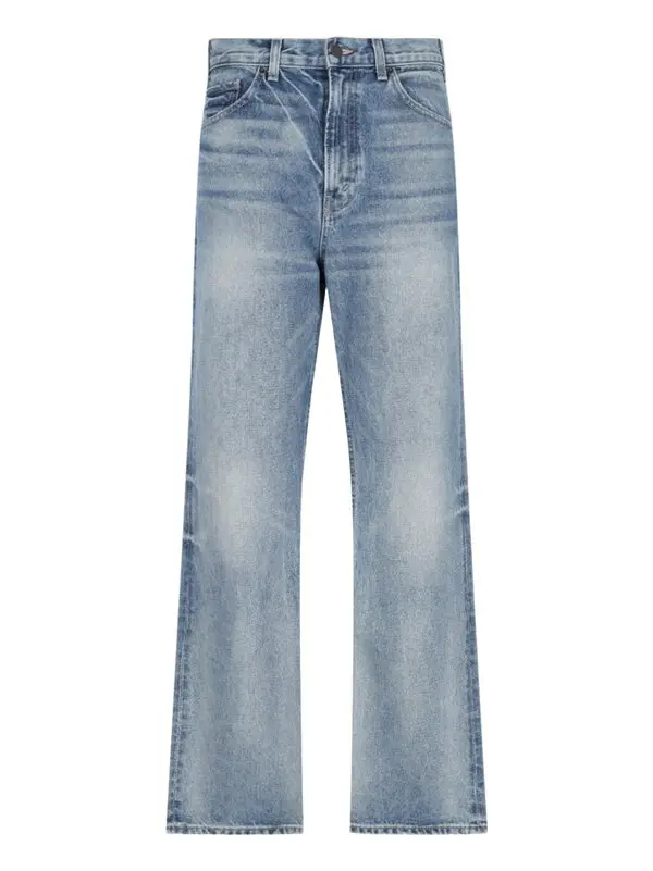NILI LOTAN Belted Jeans - Gray
