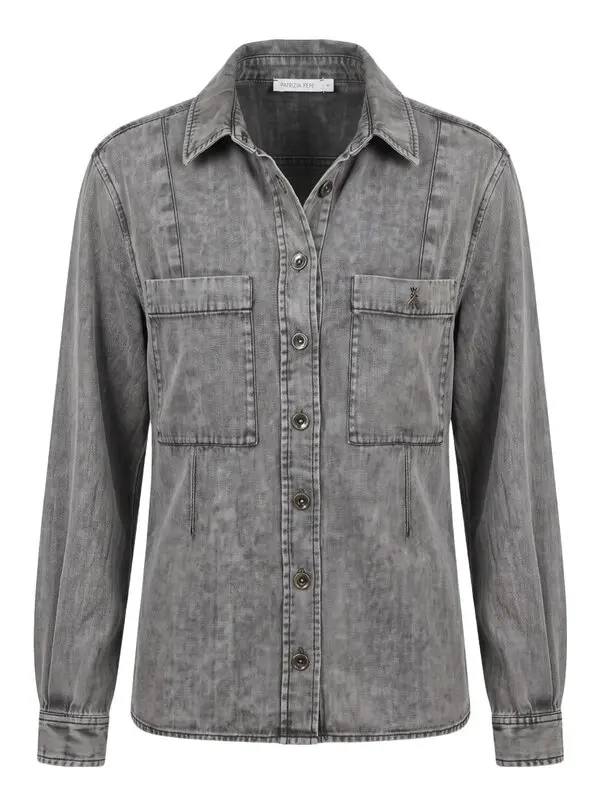 Patrizia Pepe Washed Textured Shirt - No