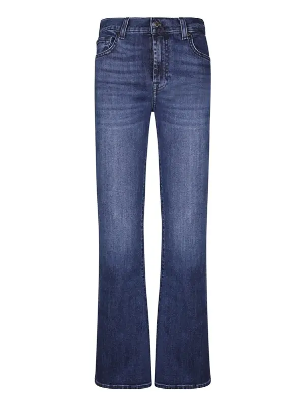 7 For All Mankind Slim-fit Flared Jeans - Blue