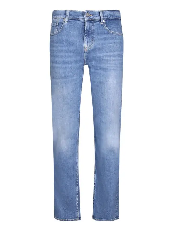 7 For All Mankind Five-pocket Jeans - Blue
