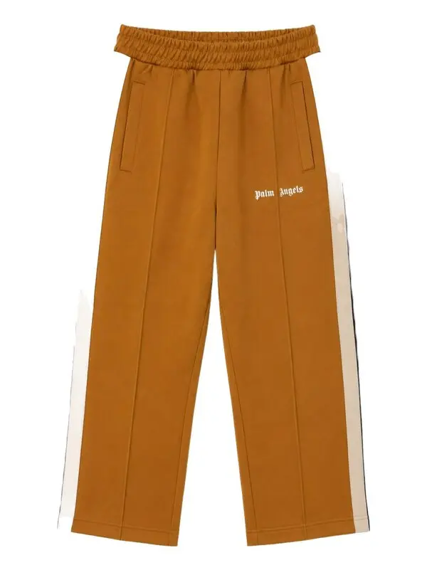 Palm Angels Logo-print Track Pants - Brown