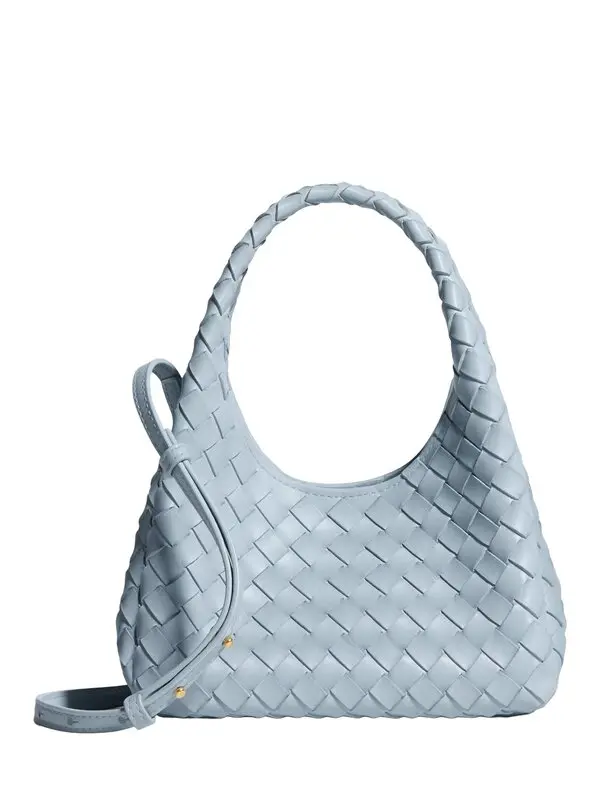 Bottega Veneta Baby Campana Shoulder Bag - Grey
